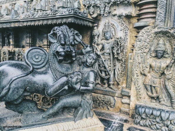 Belur Chennakesava Temple and Stories etched in stone - Quirky Wanderer