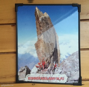 Spotting Om Over the Kinner Kailash mountain range - Quirky Wanderer