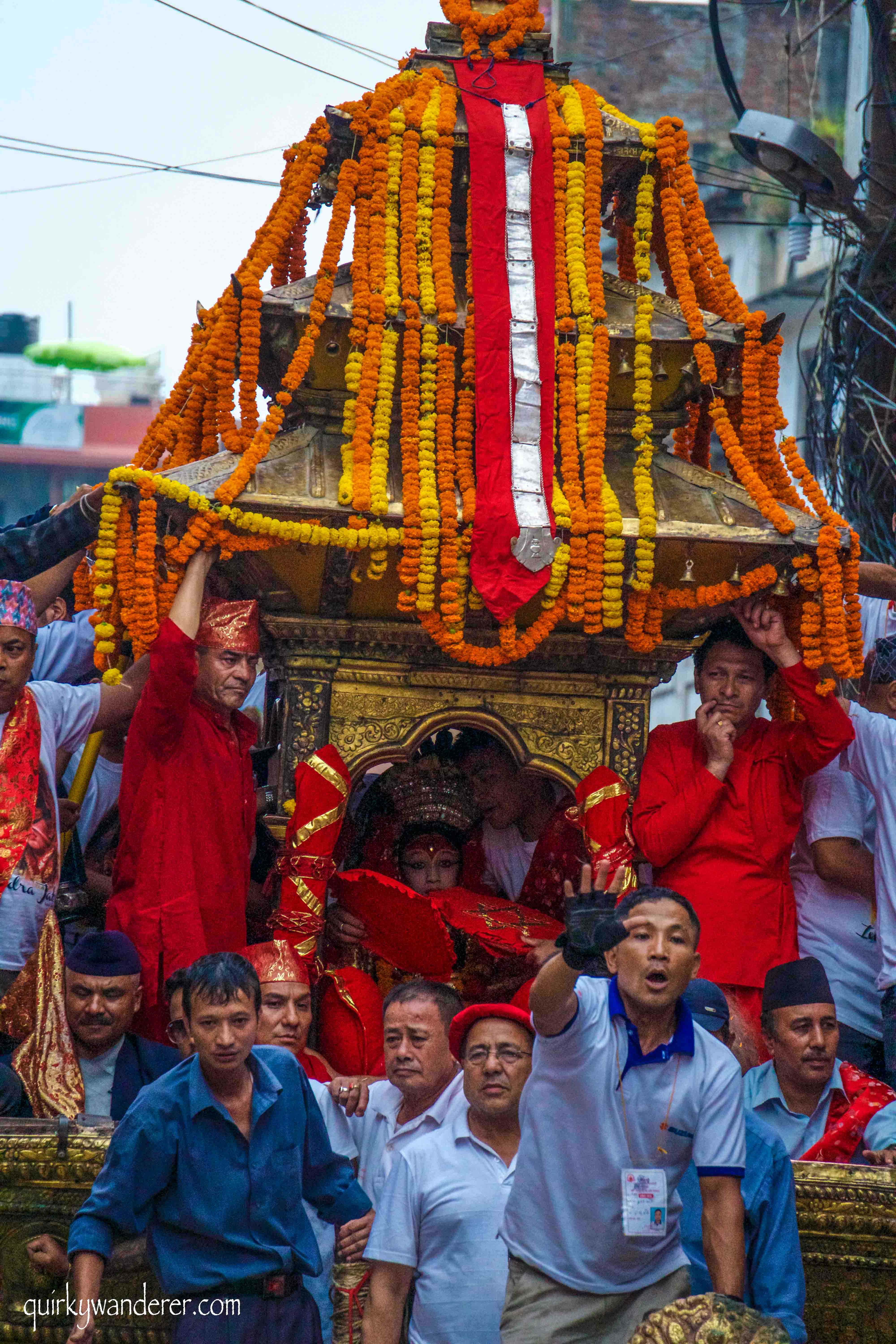 Kumari festival of Nepal : worshipping the living goddess - Quirky Wanderer